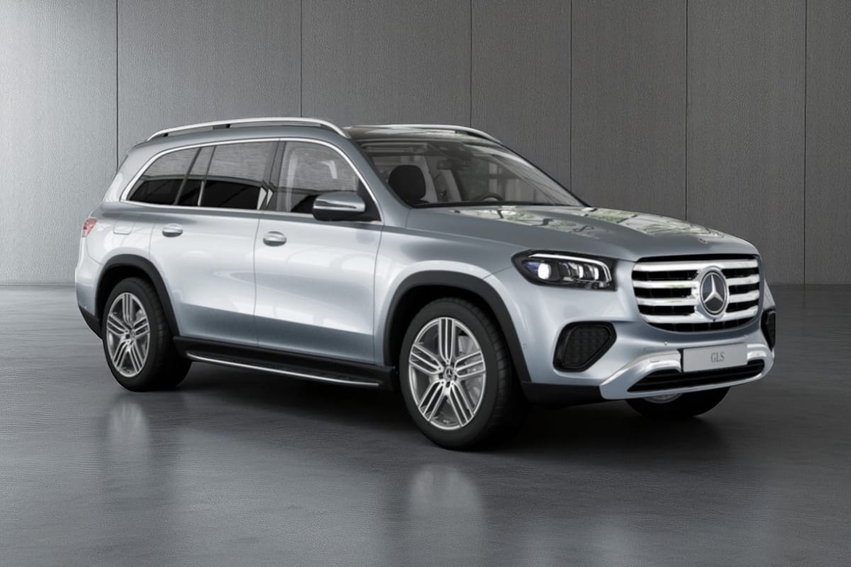 Mercedes-Benz GLS Color High Tech Silver Image – GLS Photos in India ...